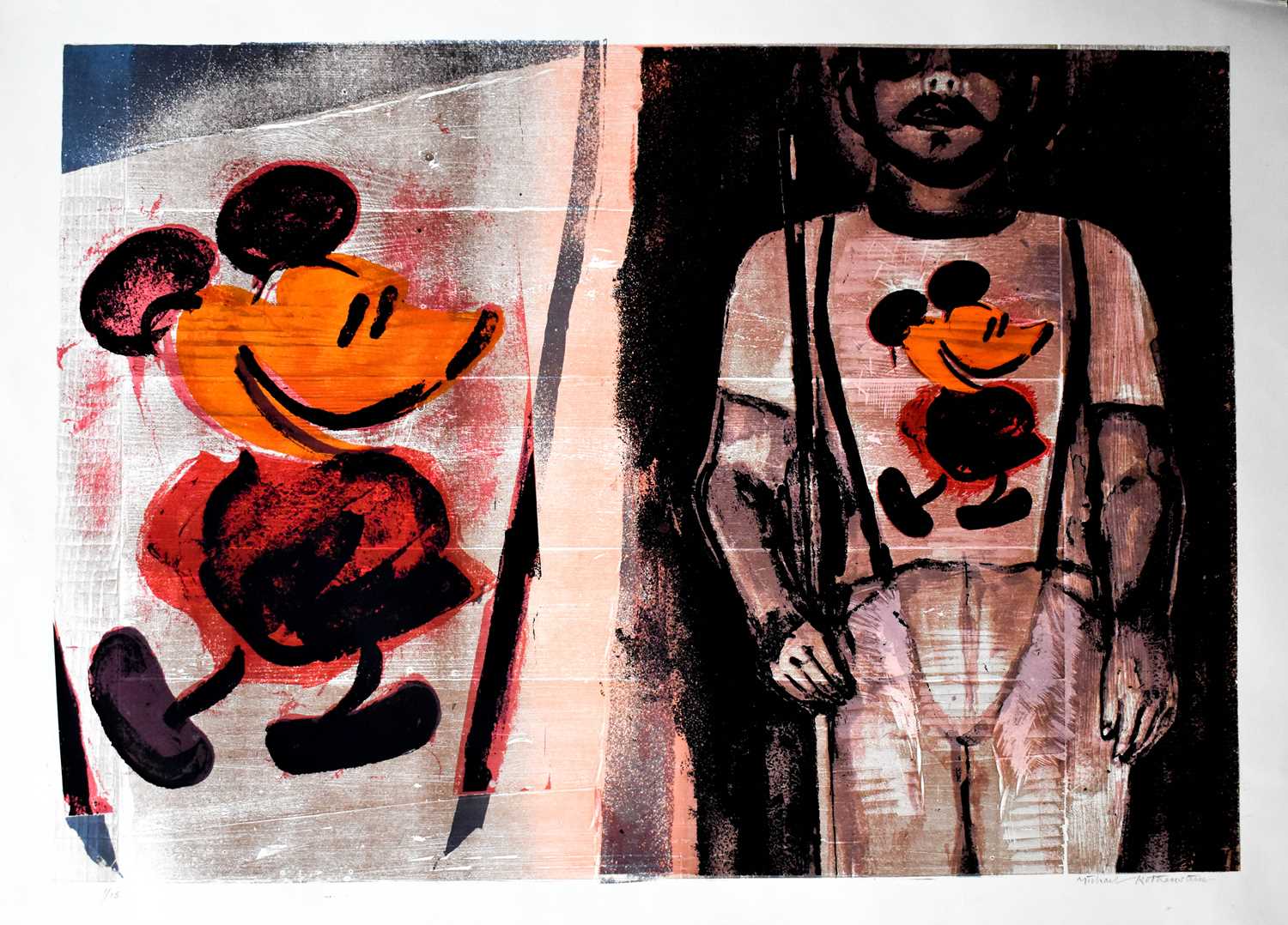 Lot 29 - Michael Rothenstein (1908-1993): Mickey Mouse,