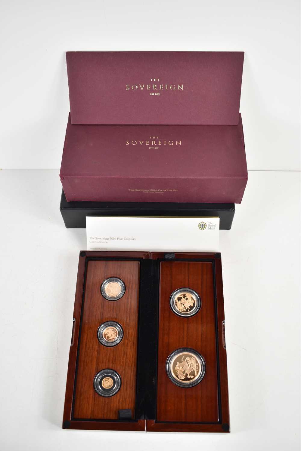 Lot 315 - Royal Mint: The Sovereign 2016 Gold Proof